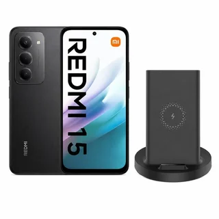 Combo Celular Xiaomi Redmi 15 6.9" Negro 256GB/8GB + Cargador ...
