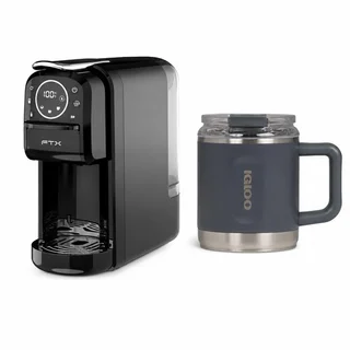 Combo Papá CAFETERA FTX 1 TAZA 1400W 20 BAR C2-07 + TAZA TERMICA IGLOO ...